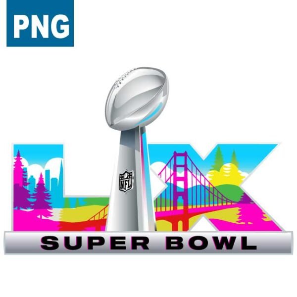 Download Super Bowl LX PNG Logo - Top Football Designs